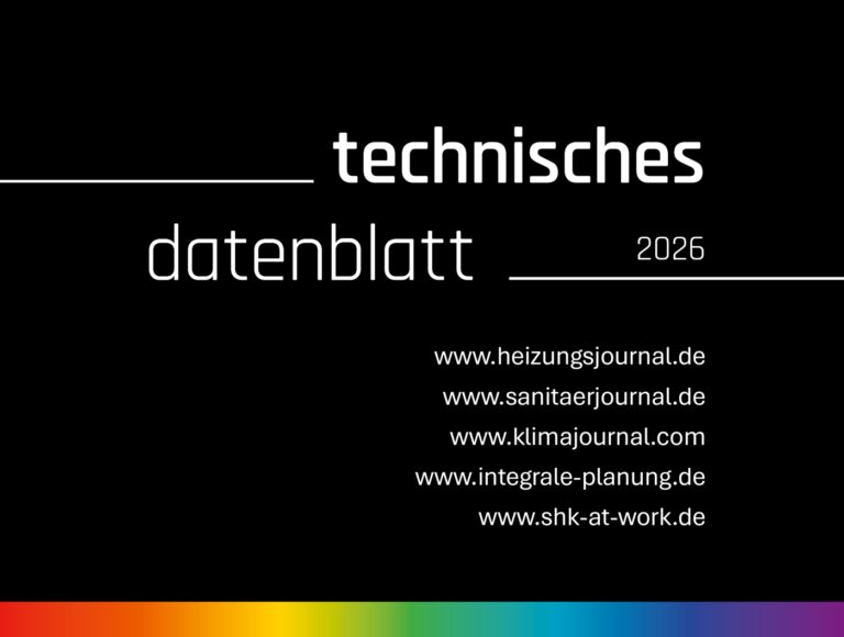 Technisches Datenblatt - Heizungs-Journal Verlag